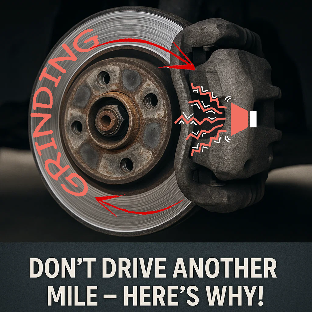 Grinding Brakes? Stop Driving Immediately - Emergency Repair Guide (2025)